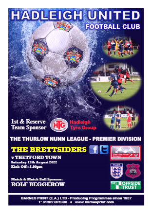 Hadleigh United Football Club – Barnes Print